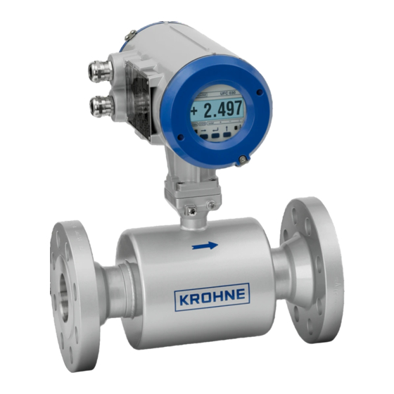 KROHNE UFM 3030 K EEX SERIES SERVICE HANDBOOK Pdf Download | ManualsLib
