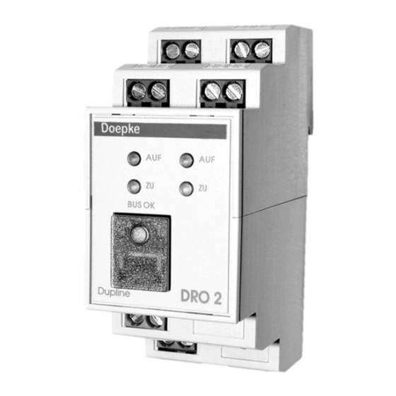 DOEPKE DUPLINE DRO 2 OPERATING INSTRUCTIONS MANUAL Pdf Download ...