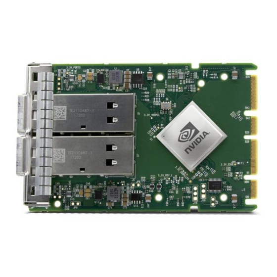 NVIDIA MELLANOX CONNECTX-6 DX USER MANUAL Pdf Download | ManualsLib