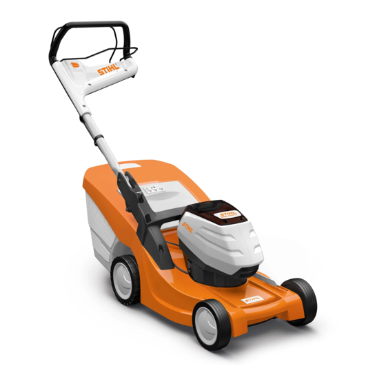 STIHL RMA 443 VC INSTRUCTION MANUAL Pdf Download | ManualsLib
