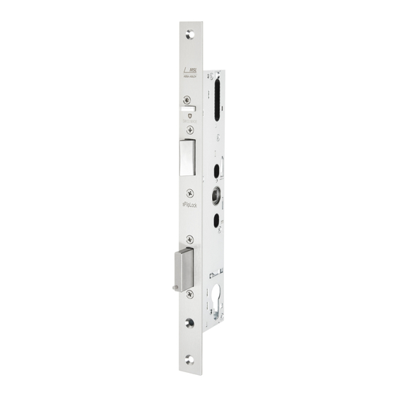 ASSA ABLOY MSL MFLIPLOCK STANDARD ASSEMBLY AND OPERATING INSTRUCTIONS ...