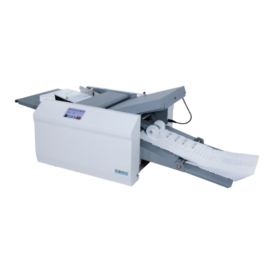 FORMAX AUTOSEAL FD 2056 OPERATOR'S MANUAL Pdf Download | ManualsLib