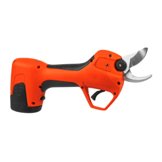 STOCKER VULCANO E-30 TP USER MANUAL Pdf Download | ManualsLib