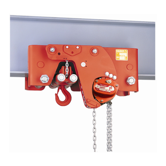 HADEF 29/12 HH INSTALLATION, OPERATING AND MAINTENANCE INSTRUCTIONS Pdf ...