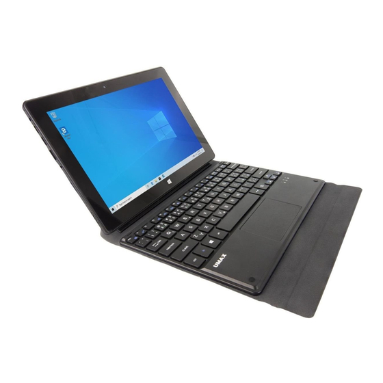 UMAX TECHNOLOGIES VISIONBOOK 10WR TAB MANUAL Pdf Download | ManualsLib