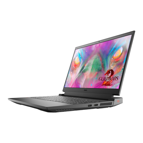 DELL G15 5510 SETUP AND SPECIFICATIONS Pdf Download | ManualsLib
