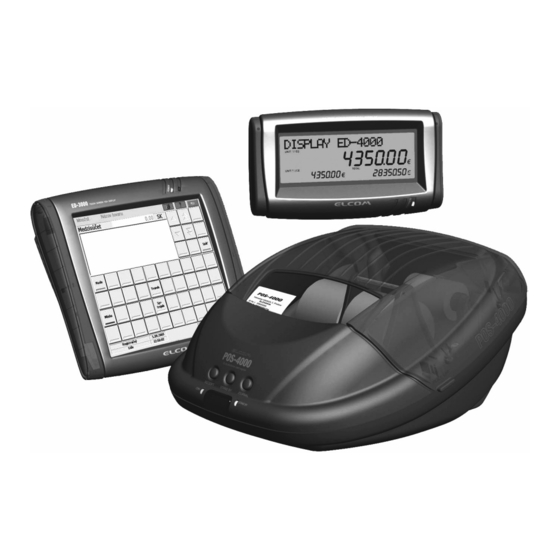 ELCOM POS-4000 USER MANUAL Pdf Download | ManualsLib