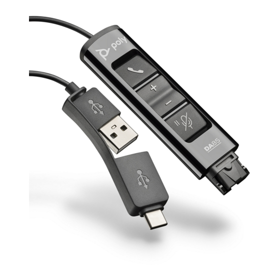 POLY DA SERIES USER MANUAL Pdf Download | ManualsLib