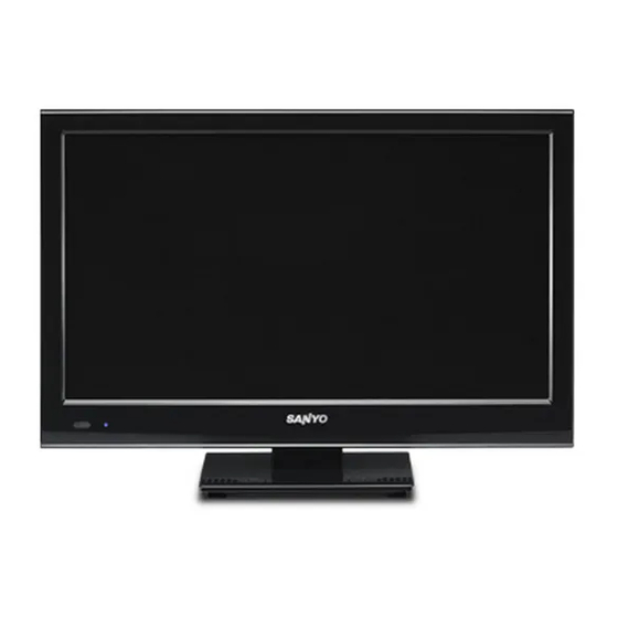 SANYO LED-19XR11 SERVICE MANUAL Pdf Download | ManualsLib