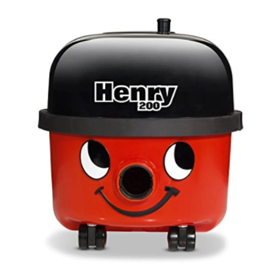NUMATIC HENRY ORIGINAL INSTRUCTIONS MANUAL Pdf Download | ManualsLib