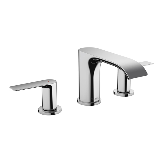 HANS GROHE VIVENIS 95 75033 SERIES INSTRUCTIONS FOR USE/ASSEMBLY ...