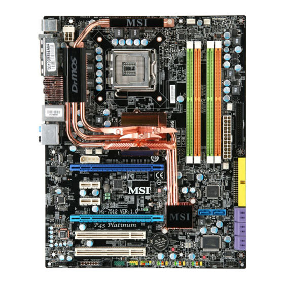 INTEL P45 USER MANUAL Pdf Download | ManualsLib