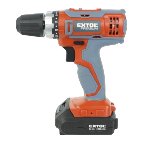 EXTOL PREMIUM 8891800 TRANSLATION OF THE ORIGINAL USER MANUAL Pdf ...