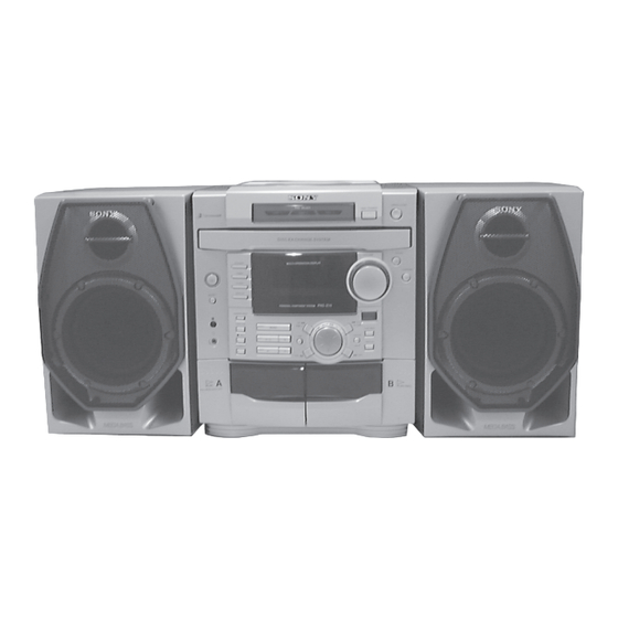 SONY PHC-Z10 SERVICE MANUAL Pdf Download | ManualsLib