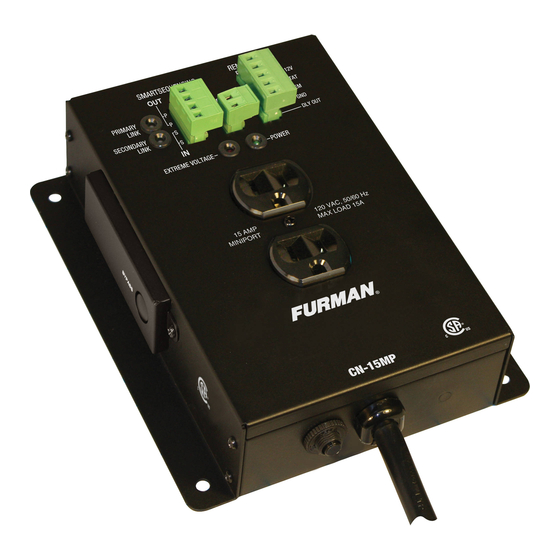 FURMAN CONTRACTOR SERIES INSTRUCTIONS MANUAL Pdf Download | ManualsLib