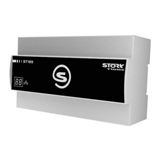 STORK TRONIC ST189-XRTUR.209 MANUAL Pdf Download | ManualsLib