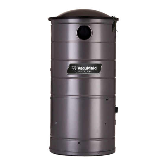 VACUMAID UV100 OWNER'S MANUAL Pdf Download | ManualsLib
