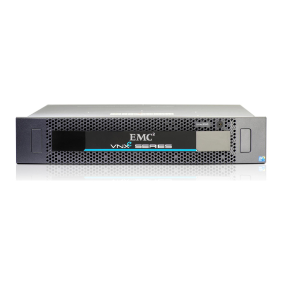 EMC2 VNXE SERIES HARDWARE INFORMATION MANUAL Pdf Download | ManualsLib