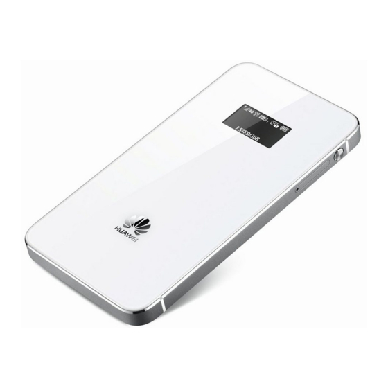 HUAWEI MOBILE WIFI E5878 QUICK START Pdf Download | ManualsLib
