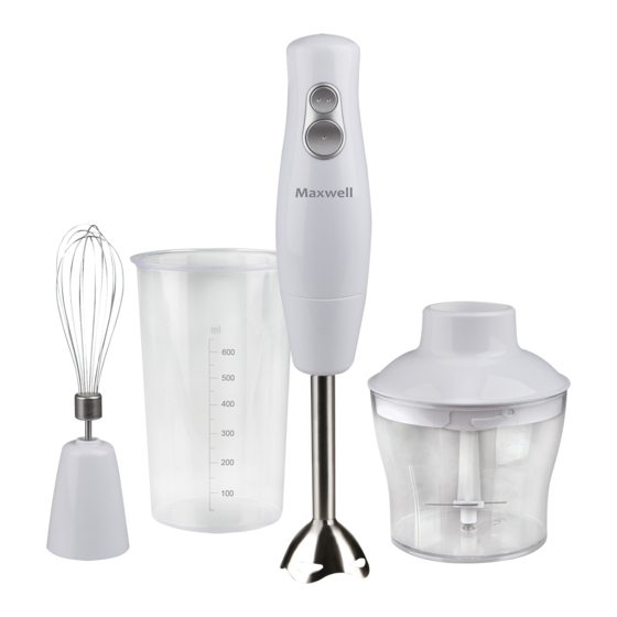 MAXWELL MW-1156 W MANUAL INSTRUCTION Pdf Download | ManualsLib