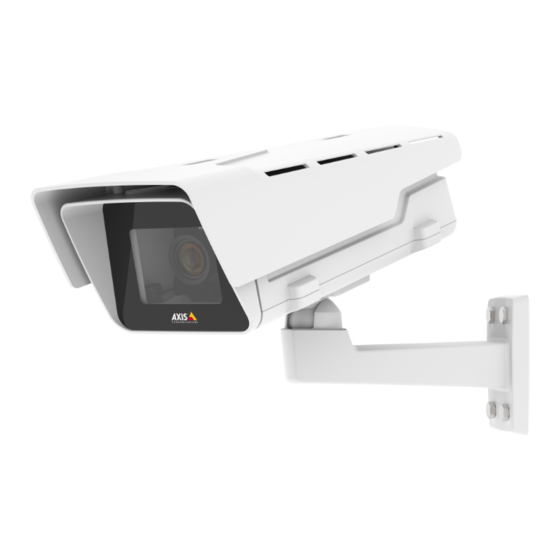 AXIS P1367-E USER MANUAL Pdf Download | ManualsLib