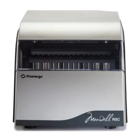 PROMEGA MAXWELL AS1831 INSTRUCTIONS FOR USE Pdf Download | ManualsLib