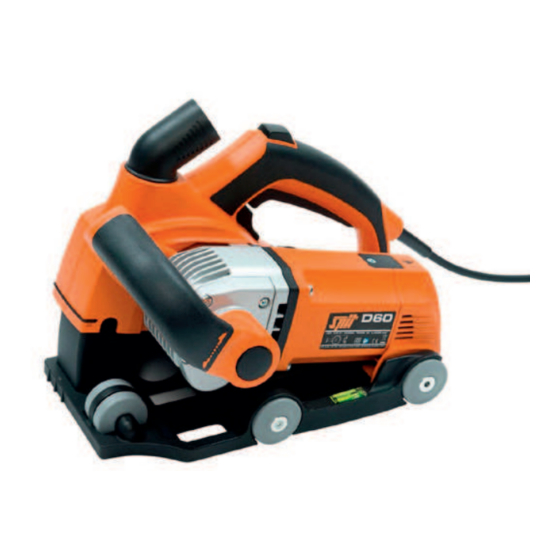 SPIT D60 OPERATING AND MAINTENANCE INSTRUCTIONS MANUAL Pdf Download ...