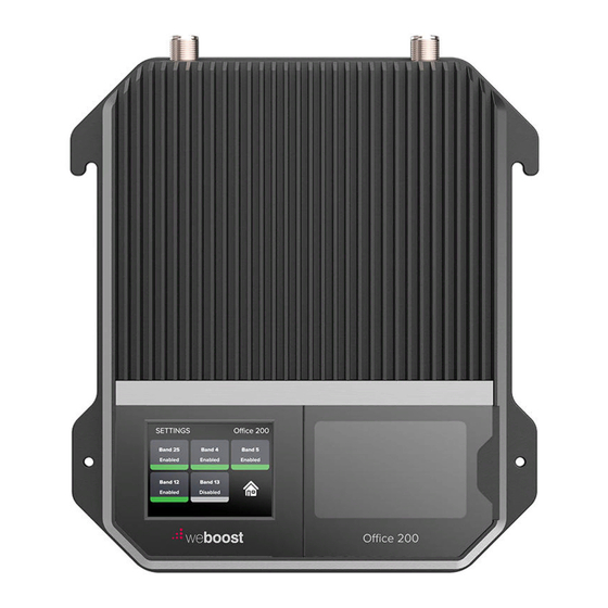 WILSON ELECTRONICS WEBOOST OFFICE 200 INSTALLATION MANUAL Pdf Download ...