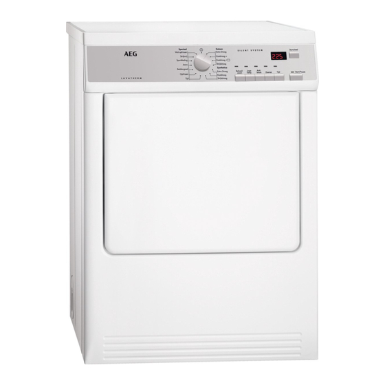 AEG LAVATHERM T3DBN79V USER MANUAL Pdf Download | ManualsLib