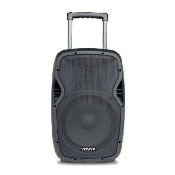 VONYX AP1500PA INSTRUCTION MANUAL Pdf Download | ManualsLib