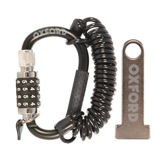 OXFORD LIDLOCK USER INFORMATION SHEET Pdf Download | ManualsLib