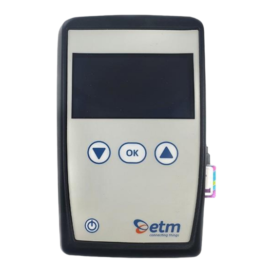 ETM ETM770-IOT USER MANUAL Pdf Download | ManualsLib