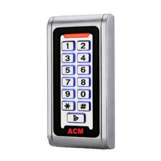 ACM ACM208 MANUAL Pdf Download | ManualsLib