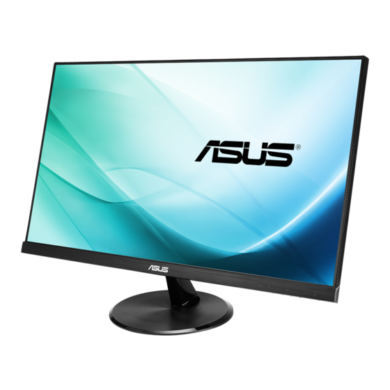 ASUS VP239T USER MANUAL Pdf Download | ManualsLib