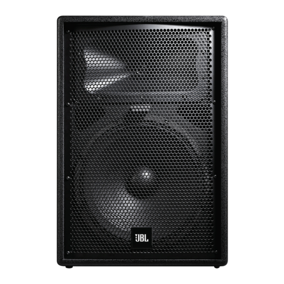 JBL PRX312MD TECHNICAL MANUAL Pdf Download | ManualsLib