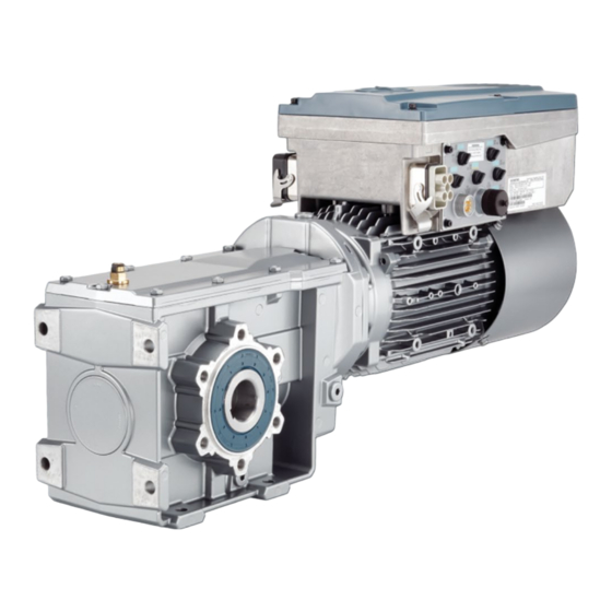 SIEMENS SINAMICS G110M GETTING STARTED Pdf Download | ManualsLib