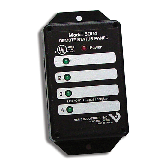 VERIS INDUSTRIES H5004 INSTALLATION MANUAL Pdf Download | ManualsLib