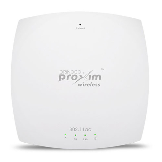 PROXIM ORINOCO AP-9100 HARDWARE INSTALLATION MANUAL Pdf Download ...