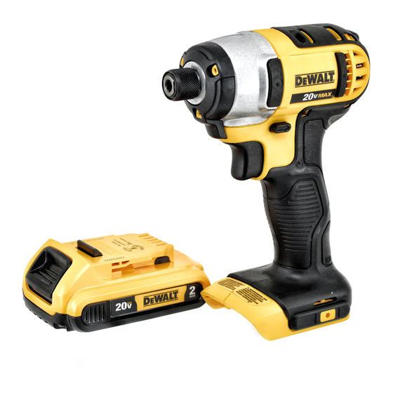 DEWALT DCF880H INSTRUCTION MANUAL Pdf Download | ManualsLib