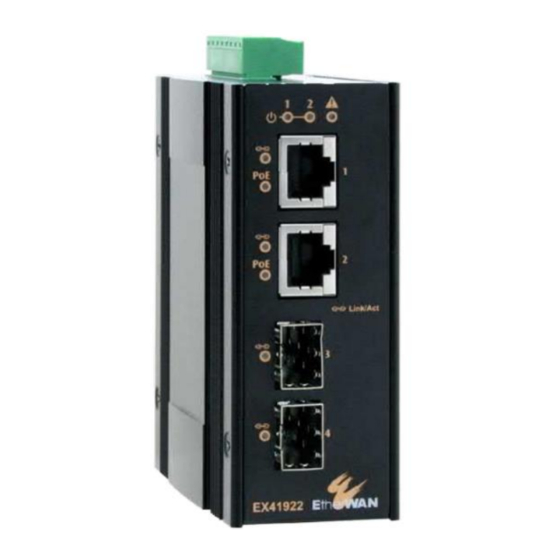 ETHERWAN EX41922-T USER MANUAL Pdf Download | ManualsLib