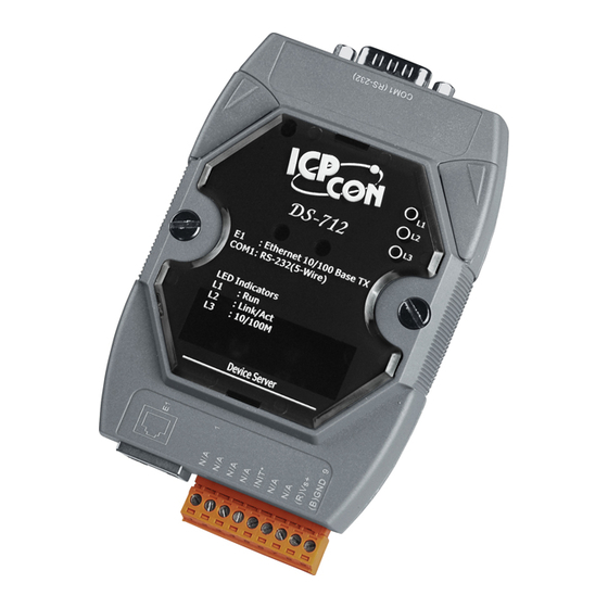 ICP DAS USA DS-700 SERIES MANUAL Pdf Download | ManualsLib