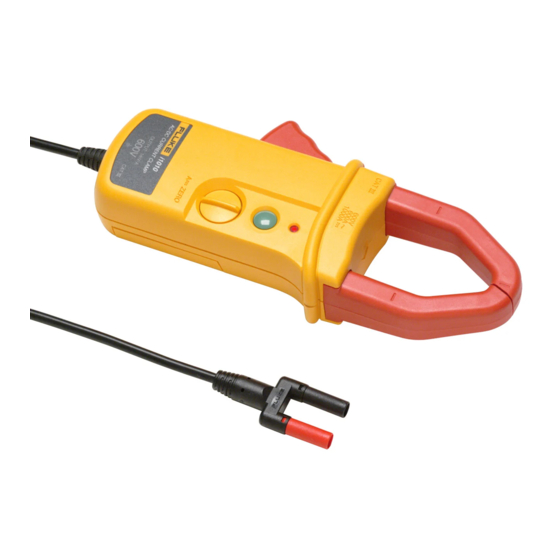 FLUKE I1010 INSTRUCTION SHEET Pdf Download | ManualsLib