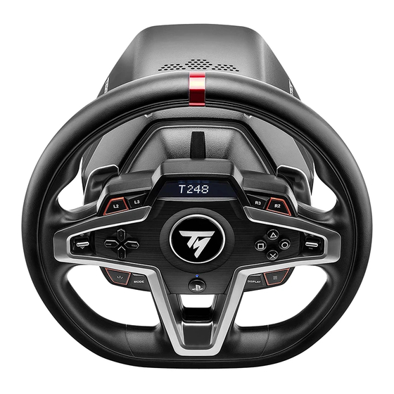 THRUSTMASTER T248 USER MANUAL Pdf Download | ManualsLib