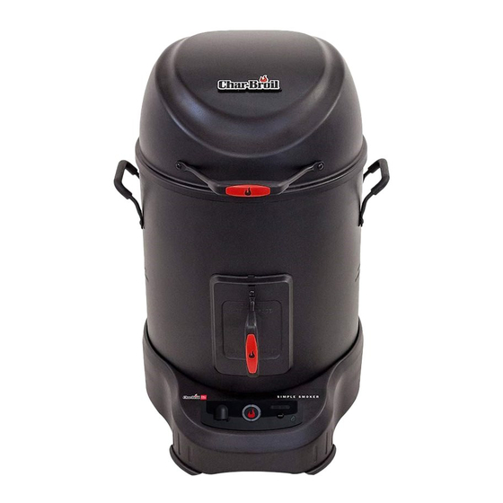 CHAR-BROIL SIMPLE SMOKER SMARTCHEF 15102042 PRODUCT MANUAL Pdf Download ...