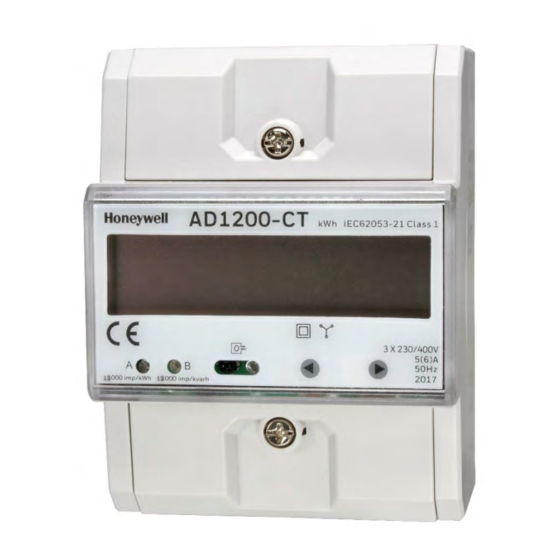 HONEYWELL AD1200-CT PRODUCT MANUAL Pdf Download | ManualsLib