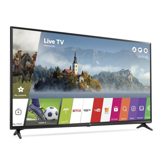 LG 43UJ6350 OWNER'S MANUAL Pdf Download | ManualsLib