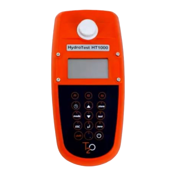 TRACE2O HT1000 MANUAL Pdf Download | ManualsLib