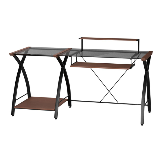 Z-LINE DESIGNS BRISA DESK ZL4053-3DBU MANUAL Pdf Download | ManualsLib