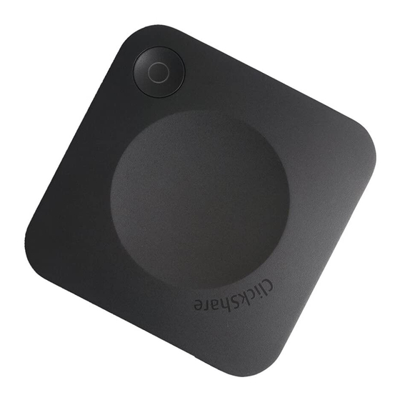 BARCO CLICKSHARE PRESENT C SERIES INSTALLATION MANUAL Pdf Download ...