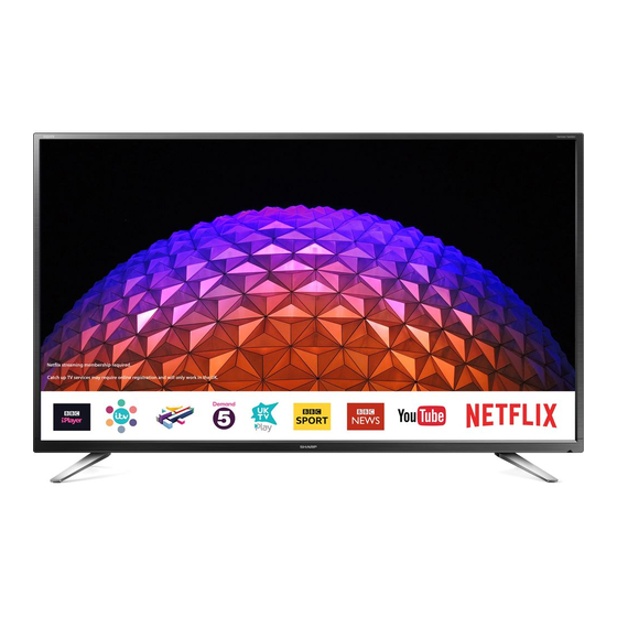 SHARP LC-43CFG6021KF USER MANUAL Pdf Download | ManualsLib